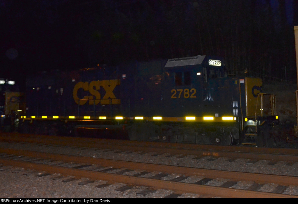 CSX GP38-2 2782 trails on C746-30